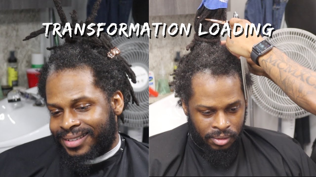 Unlocking His Best Look: Step-by-step Loc Transformation Tutorial - YouTube