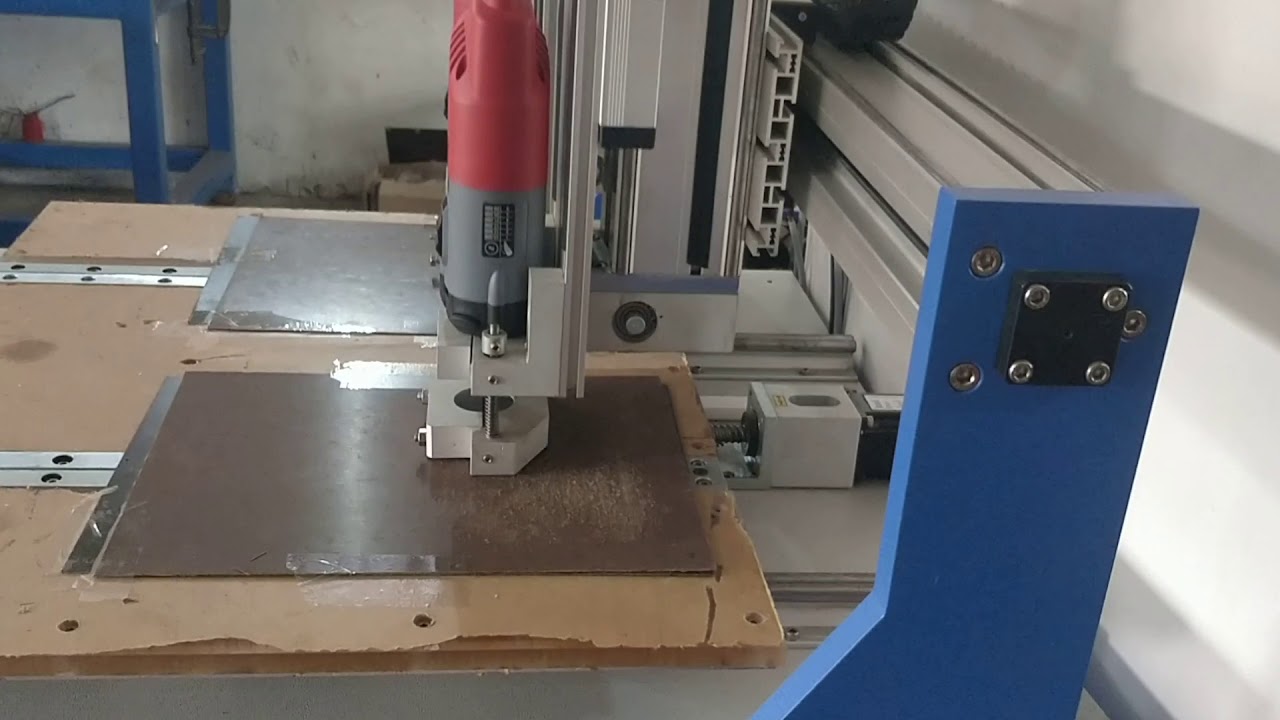 Double Spindles PCB Drilling and Routing machines - YouTube