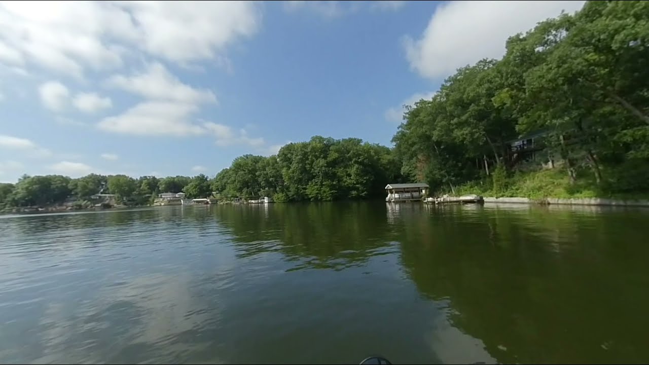Scenic Boat Ride on Lake Shafer in Monticello, Indiana (United States ...