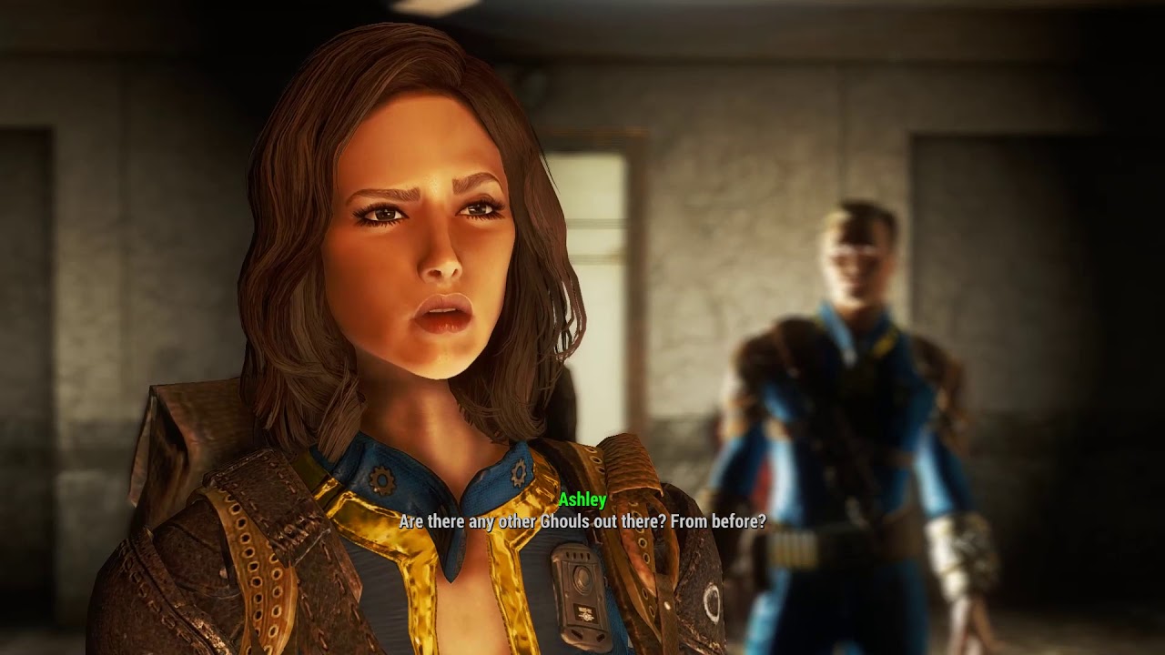 Fallout 4 Meeting the Vault-Tec rep - YouTube