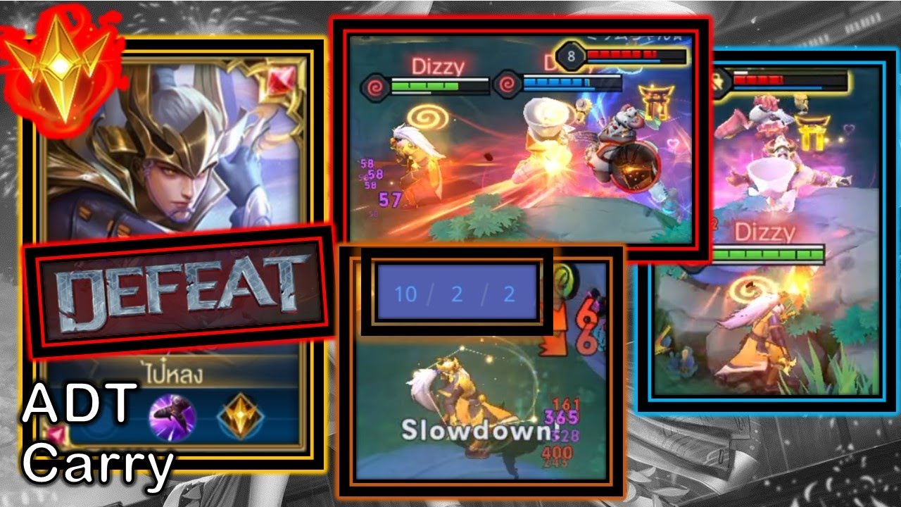 Rov : Hayate Defeat e-sports ภาค 2 Ep.5 ผมทำให้ทีมผิดหวัง (Rank s24 ...