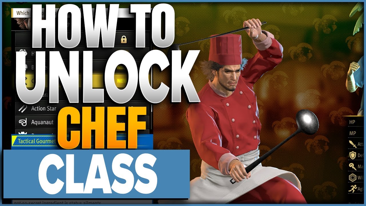 How To Unlock The Chef Class In Like A Dragon Infinite Wealth - YouTube