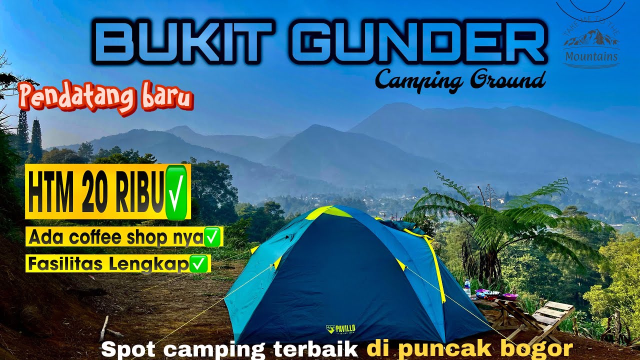 BUKIT GUNDER CAMPING GROUND | TAMPIL BEDA | Ada Coffee Shop nya ...