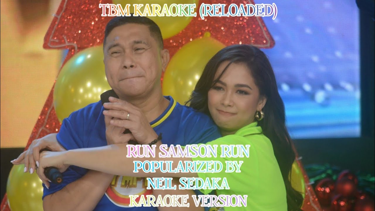 Run Samson Run - Neil Sedaka (Karaoke) (Platinum T40+) - YouTube
