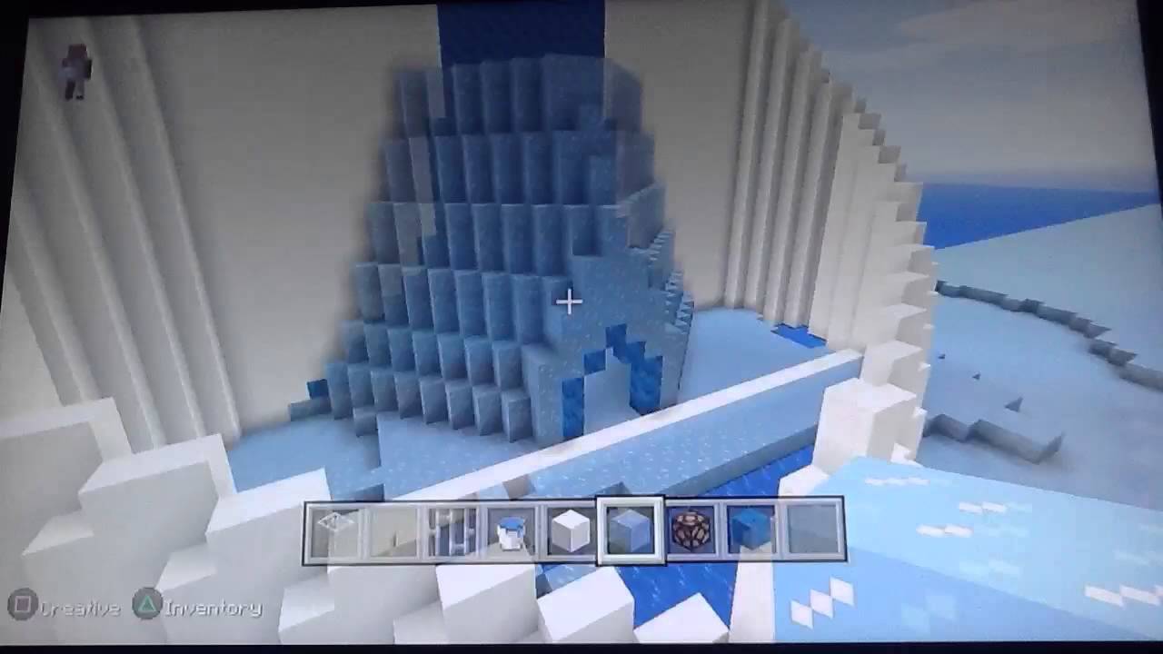 Minecraft Build: Ice Tower - YouTube