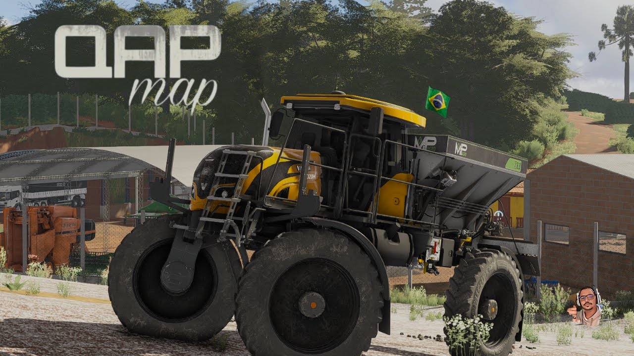 MOSTRANDO MINHA FAZENDA NO QAP MAP: FARMING SIMULATOR 22 - YouTube