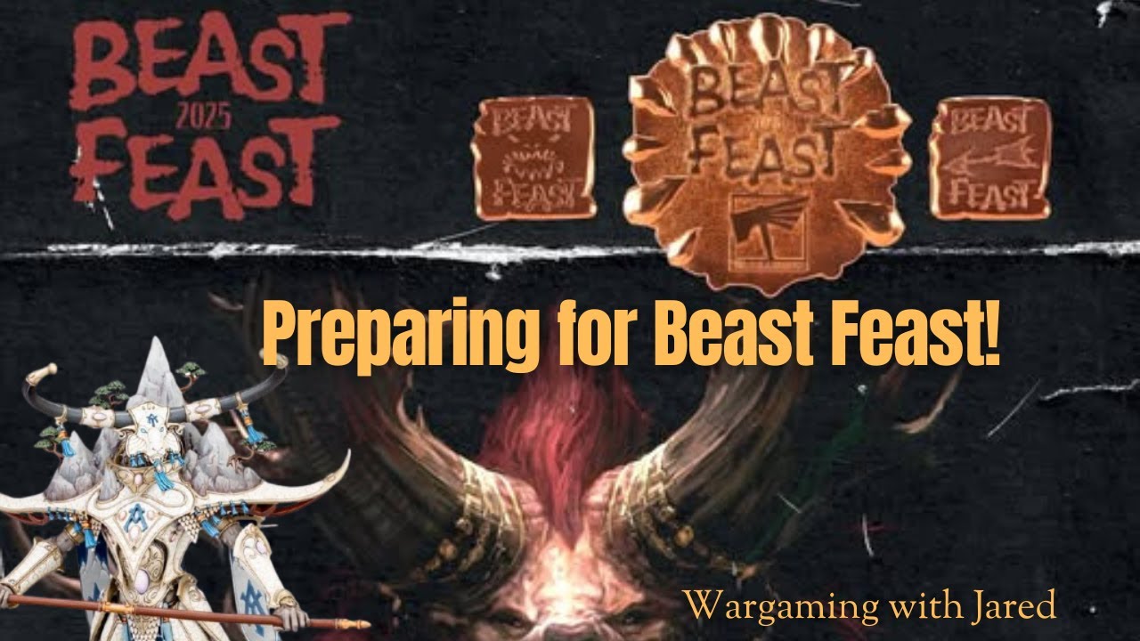 Hobby Vlog, Warhammer Beast Feast: Build Alarith Spirit of the Mountain ...