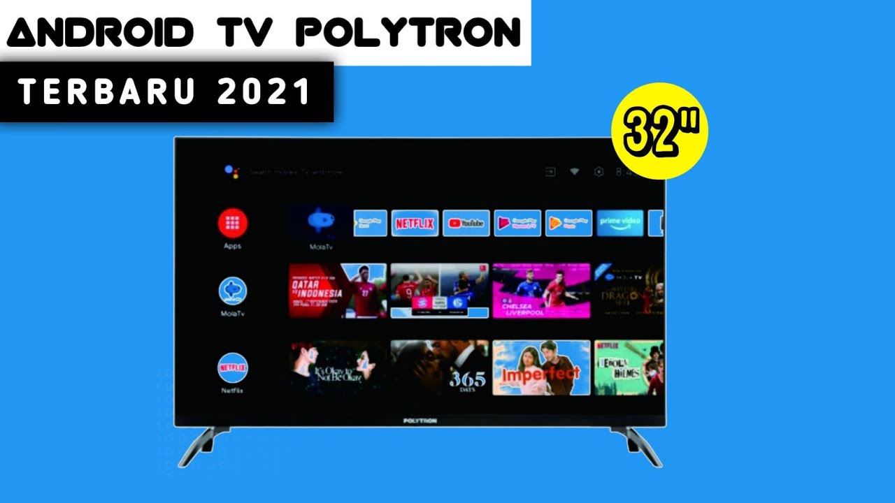 Android tv Polytron 32 inch || 32AG9953 || Review - YouTube
