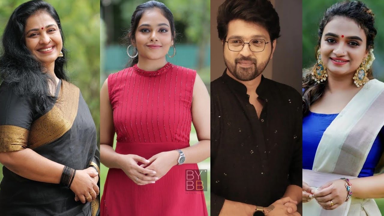 കളിവീട് സീരിയൽ താരങ്ങളുടെ യഥാർത്ഥ കുടുംബം | kaliveedu serial actors ...