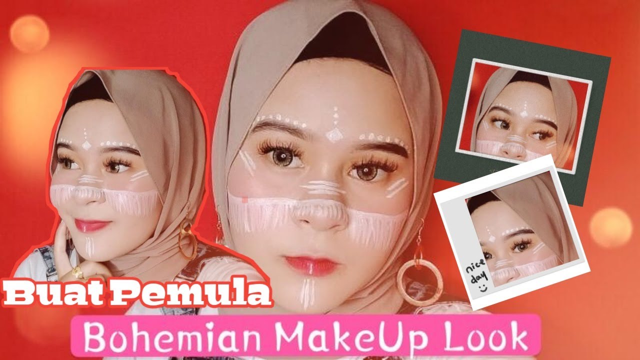 Bohemian MakeUp Tutorial || Mudah & Simple - YouTube