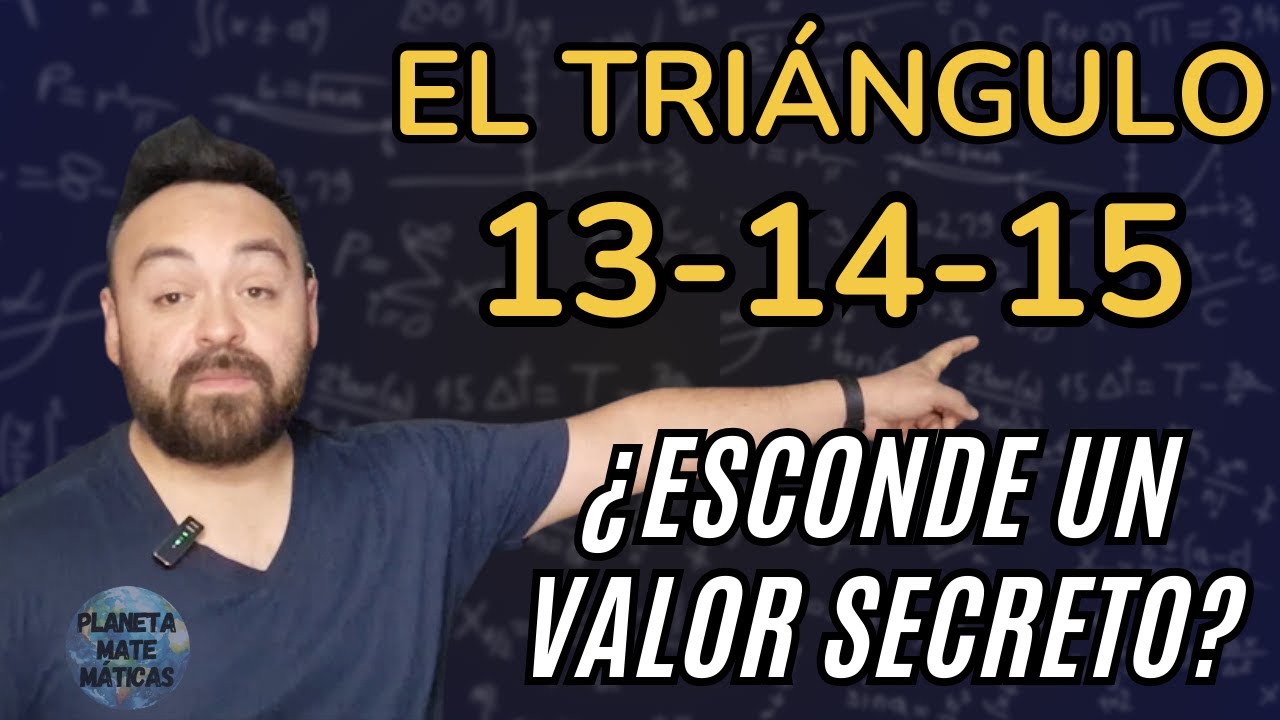 El Famoso Triángulo 13-14-15. - YouTube