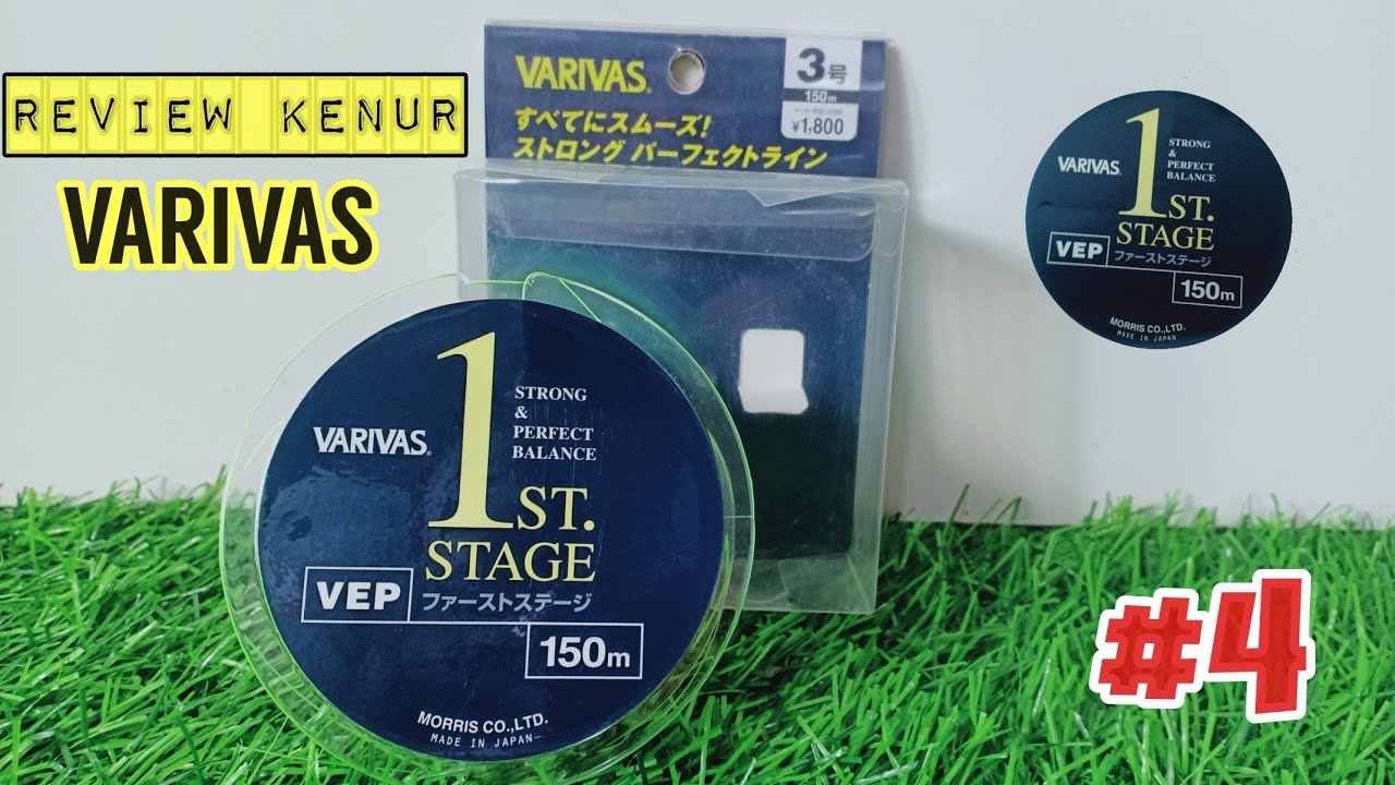 Senar Pancing VARIVAS STAGE 1 |Kenur Pancing Murah Terbaik untuk Pemula ...