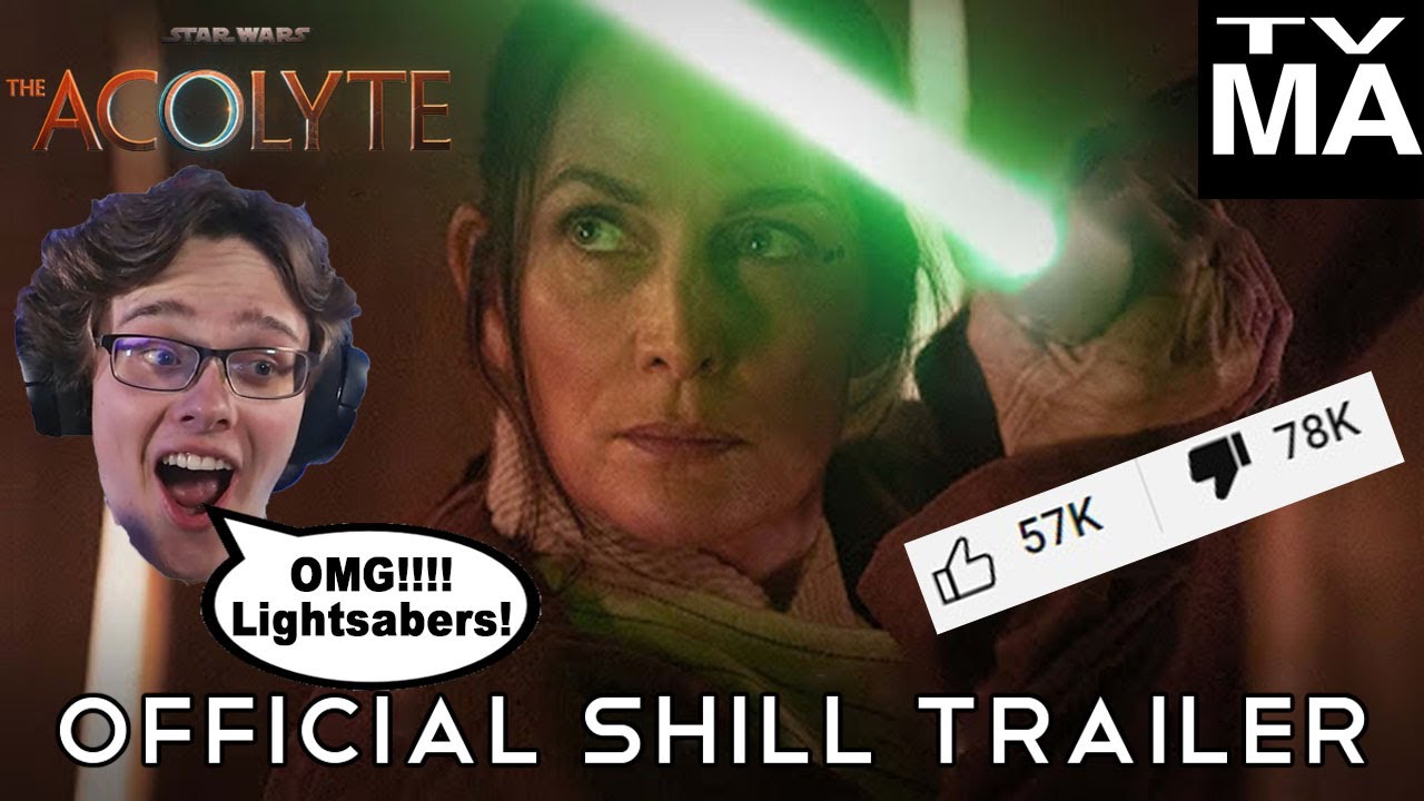 Disney Star Wars Shills React to The Acolyte Official Trailer 2 - YouTube