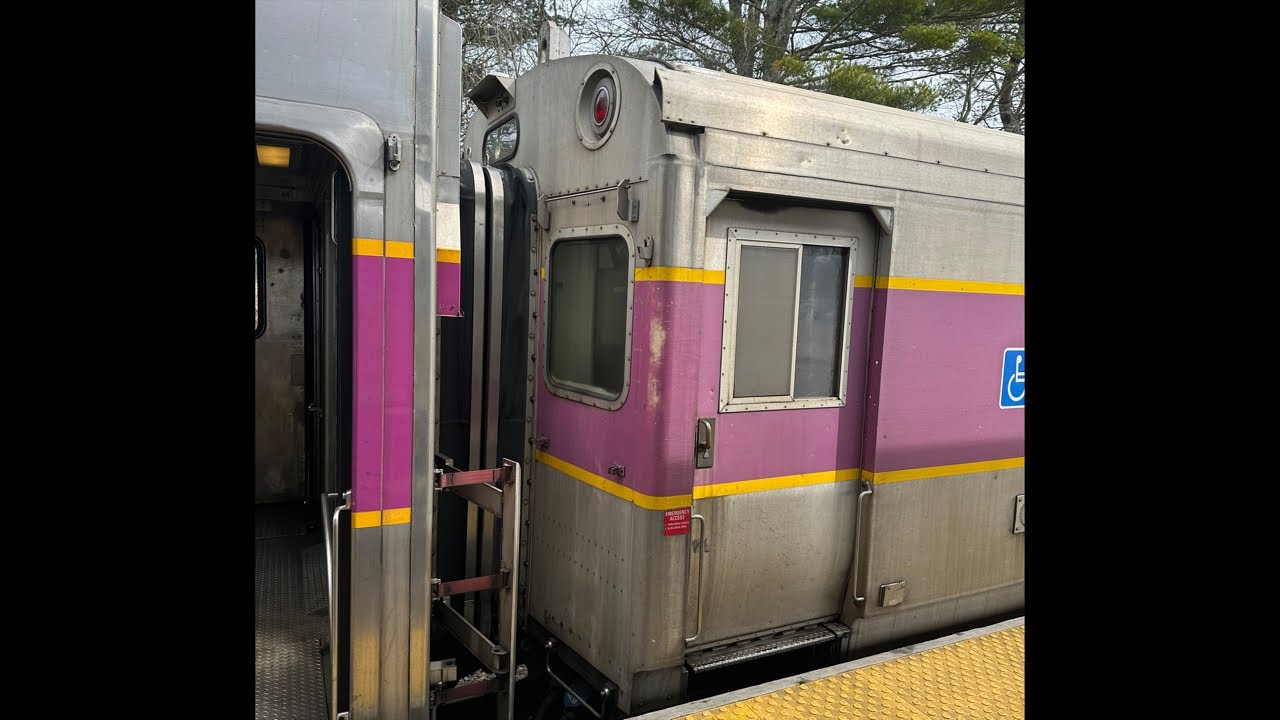 MBTA Commuter Rail Ride (Single Level) - YouTube