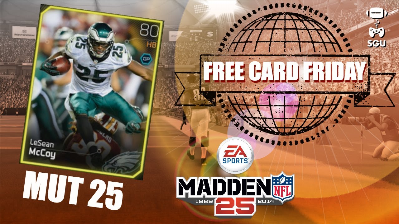 Madden NFL 25: Ultimate Team - Free Card Friday #2 & #3 - YouTube