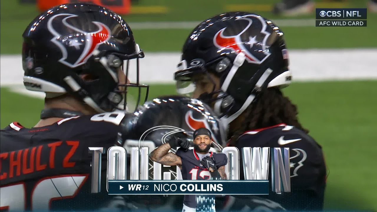 Nico Collins' release is too clean resulting in a strike from Stroud ...