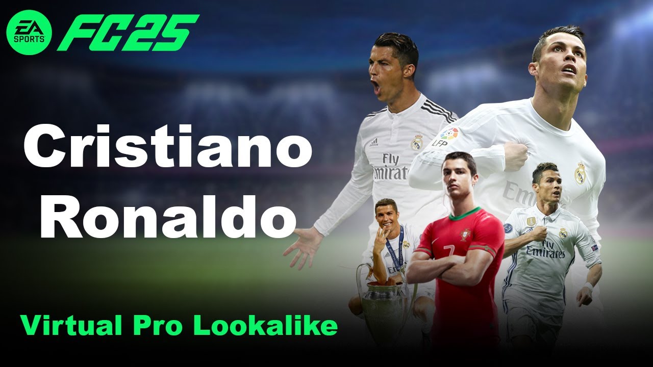 Cristiano Ronaldo - EA FC 25 Clubs look alike - YouTube
