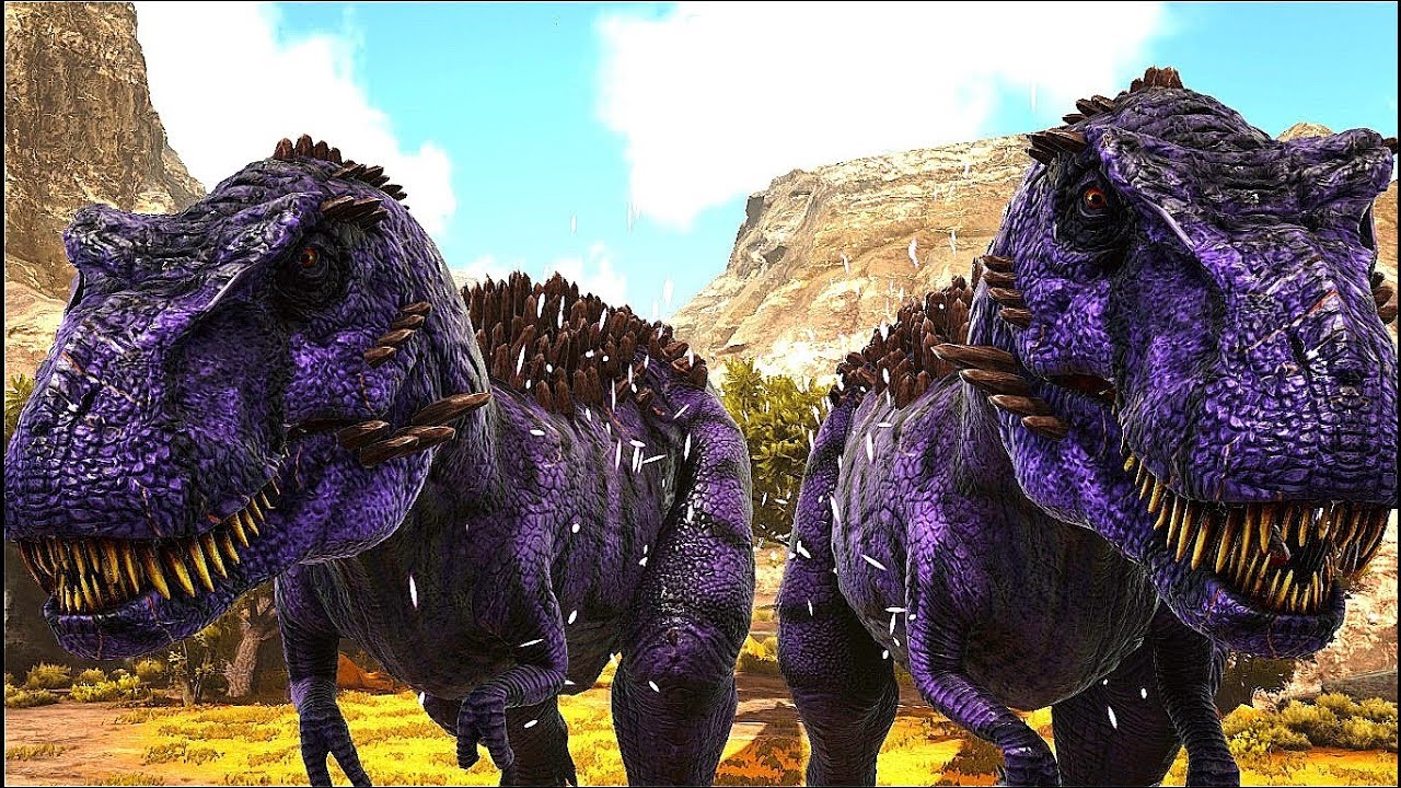 Familia Omega Rex Interrompida Pelo Mal Do Destino! Ark Survival ...