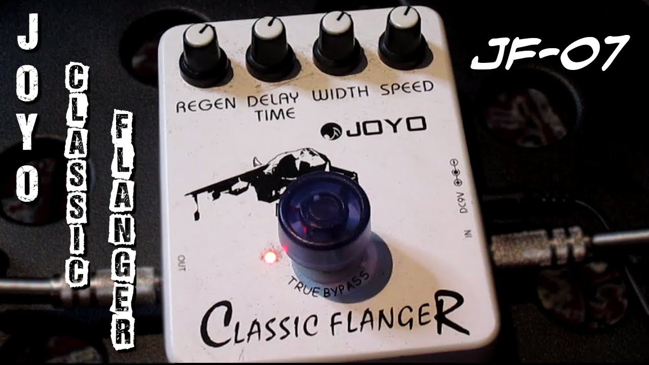 Joyo Classic Flanger (JF-07) | GEAR DEMOS - YouTube