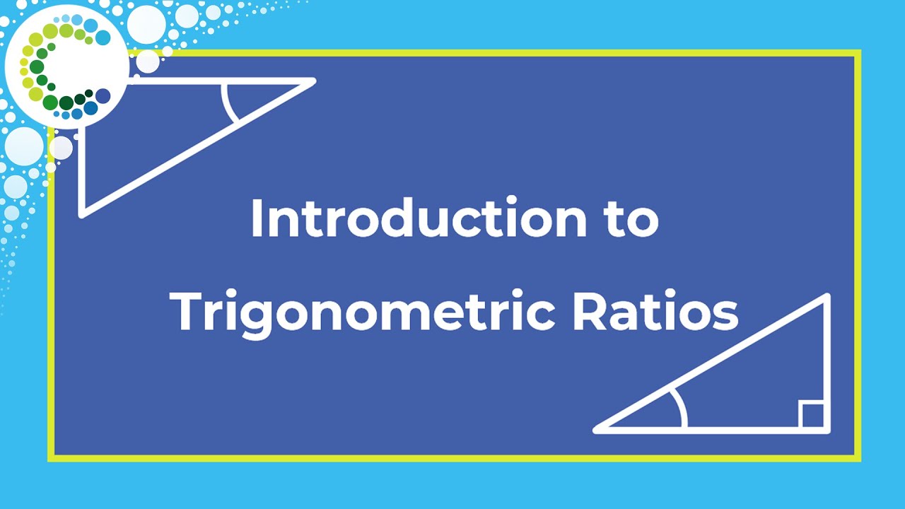 Introduction to Trigonometric Ratios - YouTube