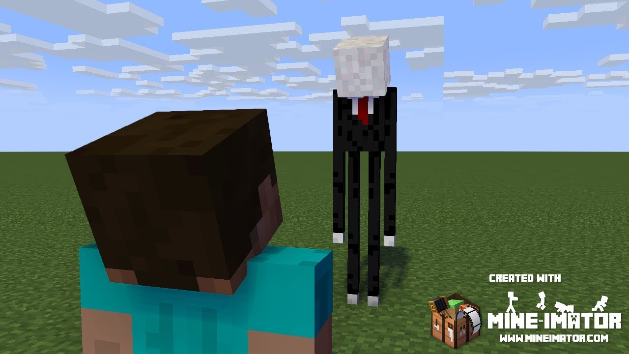 Slenderman Minecraft Sightings