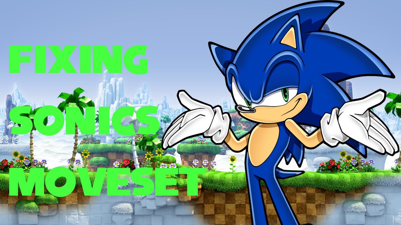 Super Smash Bros. Ultimate- Fixing Sonic - YouTube
