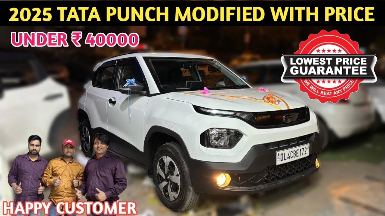 2025 Tata Punch Pure Modified With Price Tata Punch Modification Tata ...