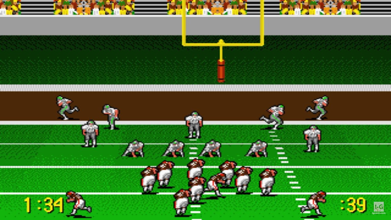 Troy Aikman NFL Football - Gameplay Sega Genesis / Mega Drive - YouTube