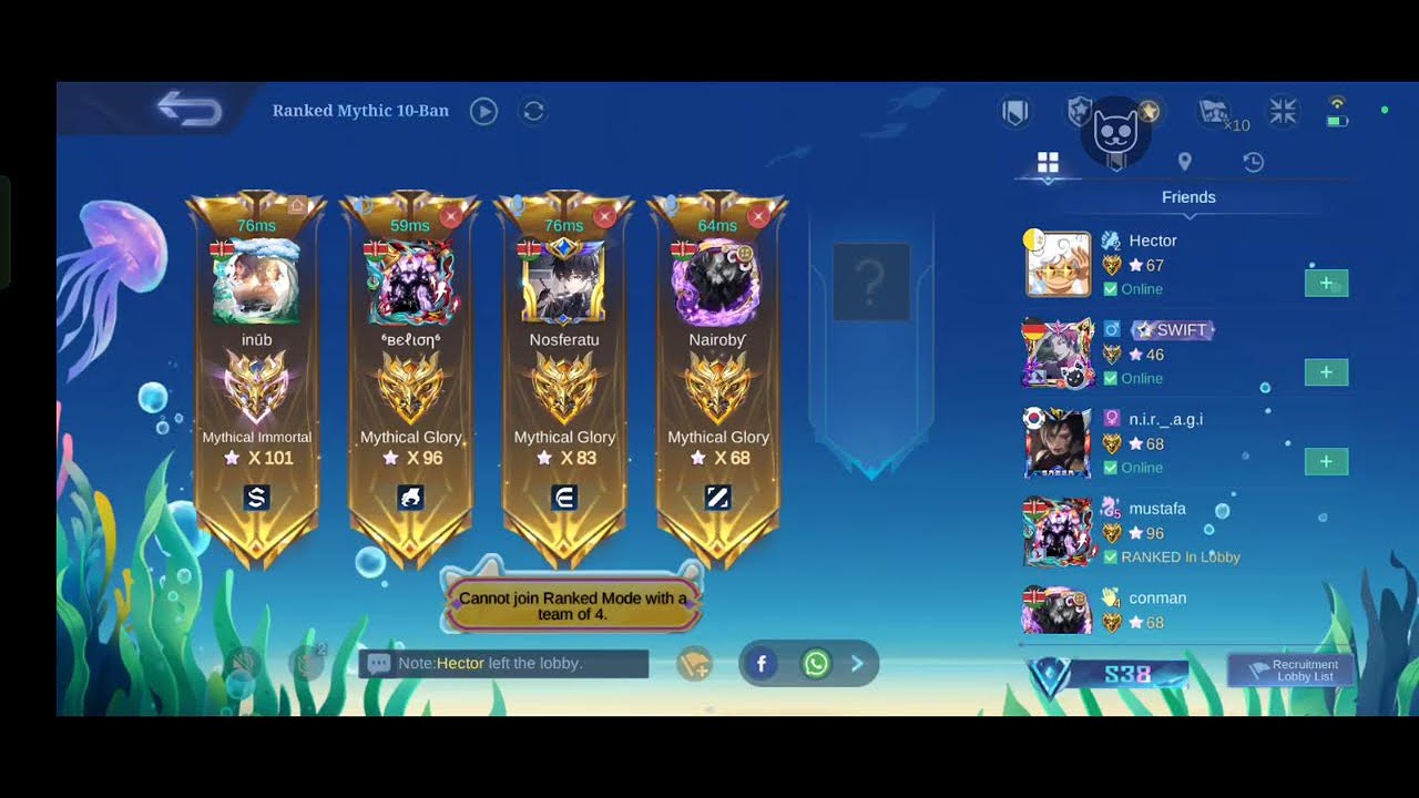 MLBB immortal ranking - YouTube