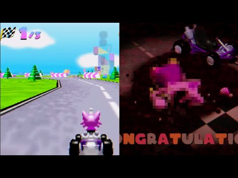 Como un juego de carreras se volvió tan perturbador!! Kitty Kart 64 ...
