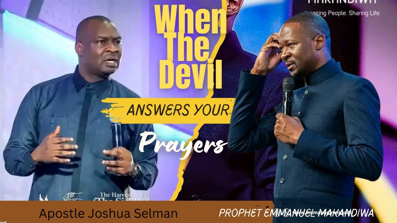 The Devil Can Answer Your Prayers If You Pray Like This Pray Like This ...