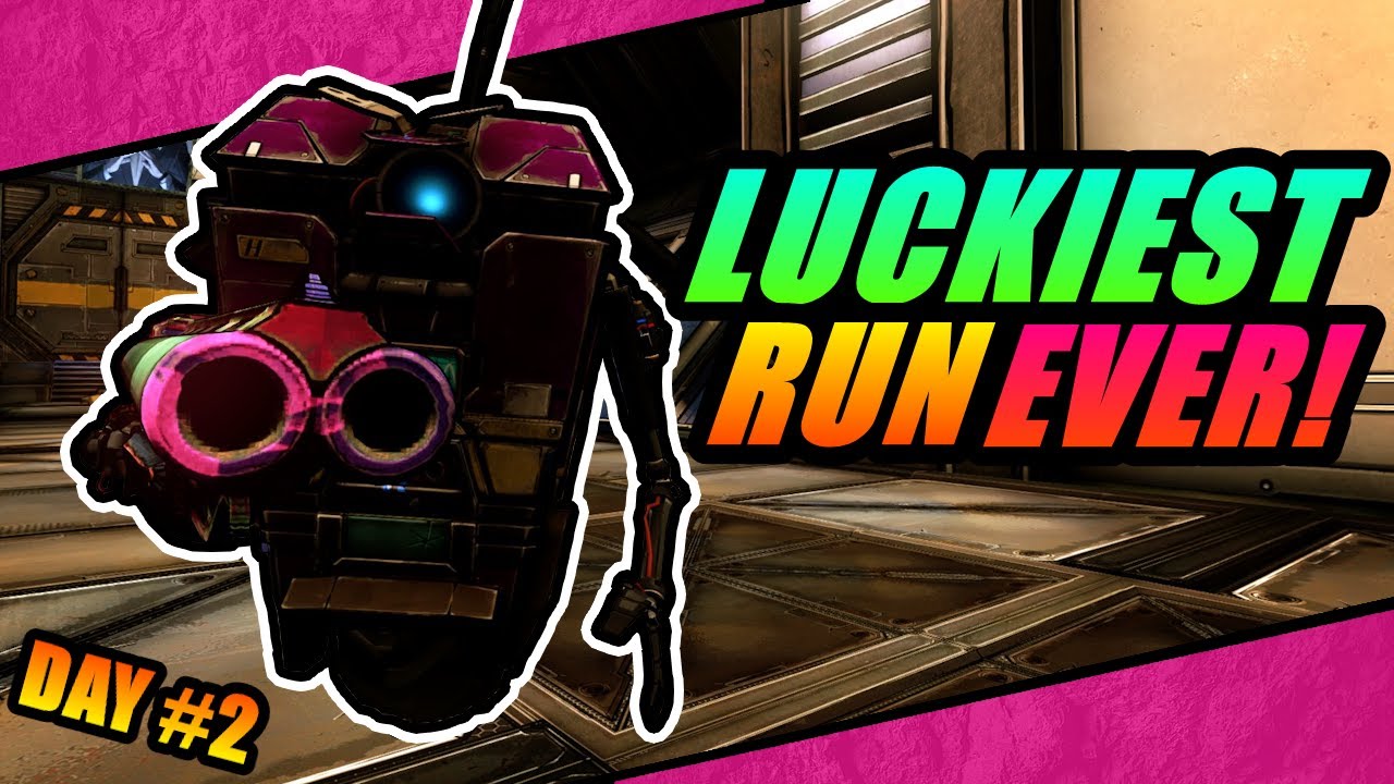 My LUCKIEST DAY EVER in Borderlands TPS!!! - YouTube