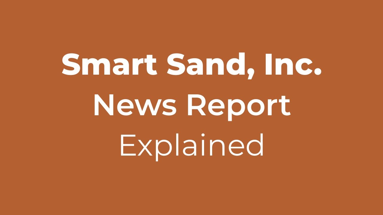 Smart Sand's Solid Year: Decoding the Oil & Gas Frac Sand Story - YouTube