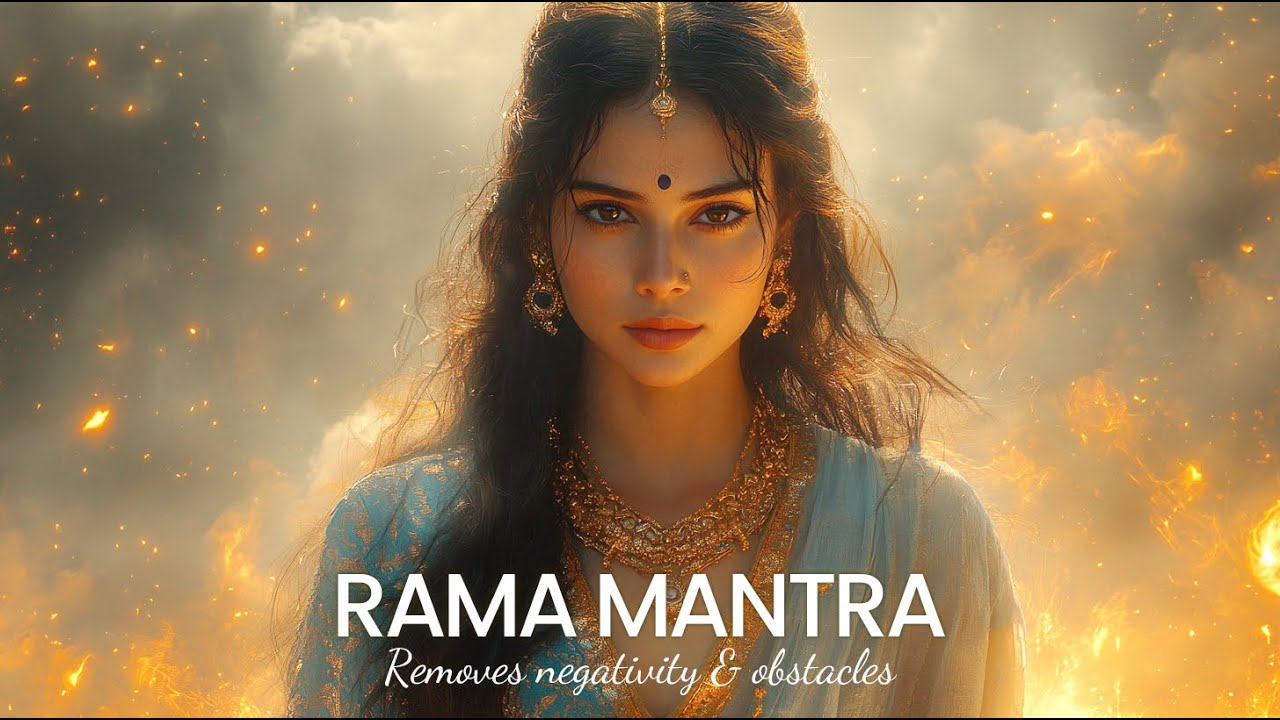 ☀️108 TIMES: Rama Meditation Mantra🧘‍♂️for Peace, Success & Positivity💕 ...