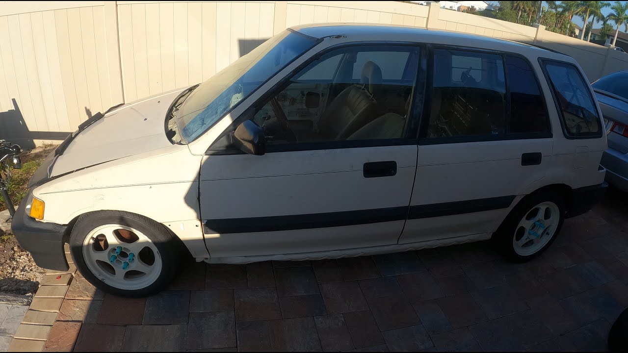 New fenders for the EF wagon - YouTube