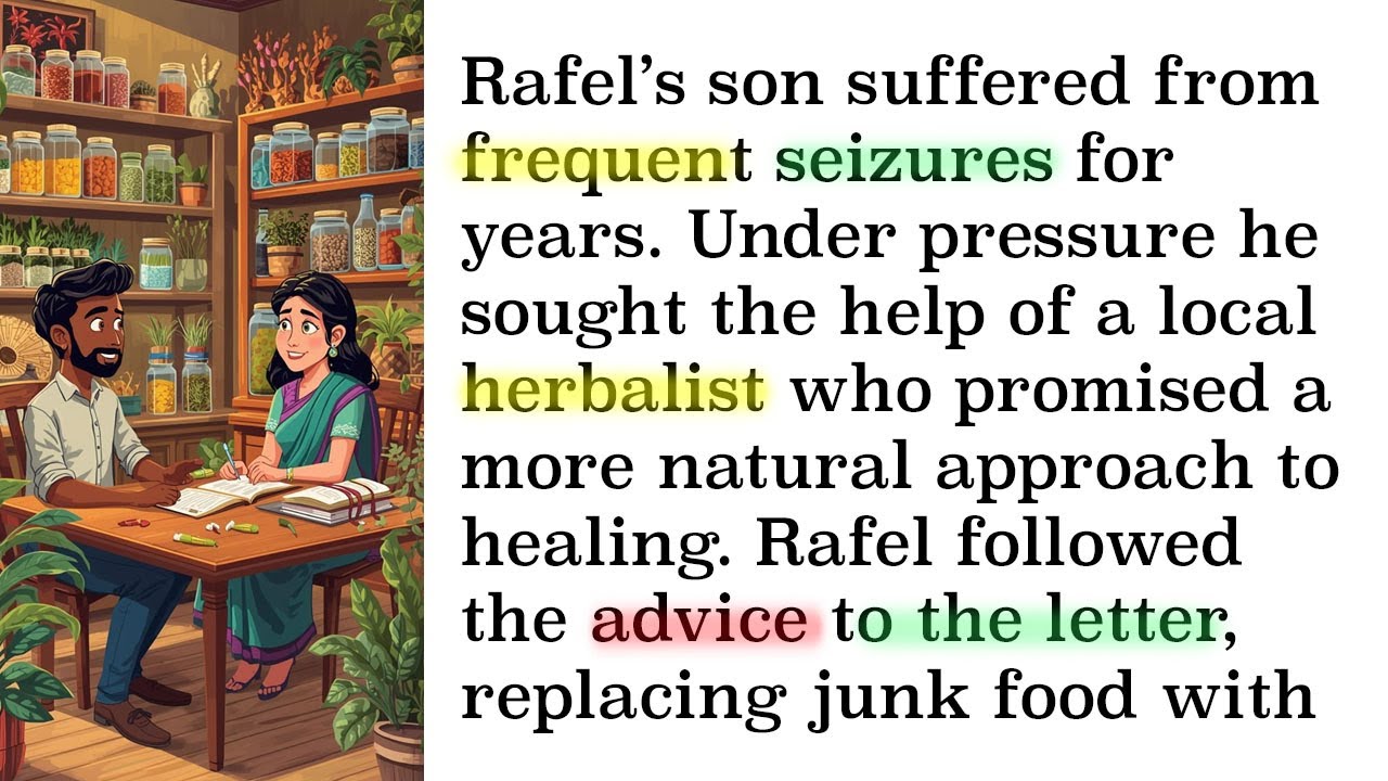 Read and Repeat English Story (B-3) – Lesson 87: “Rafel's Advice ...