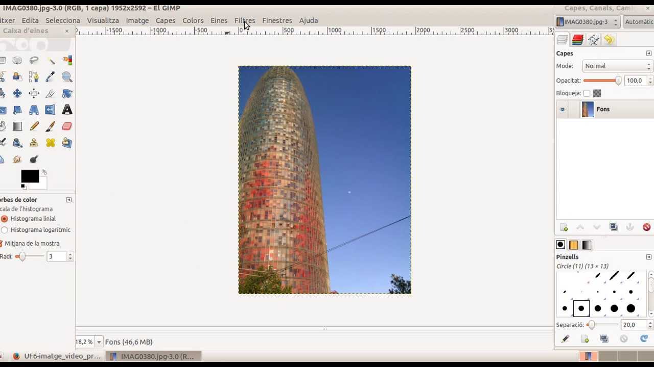 Efecto Vintage - GIMP - YouTube