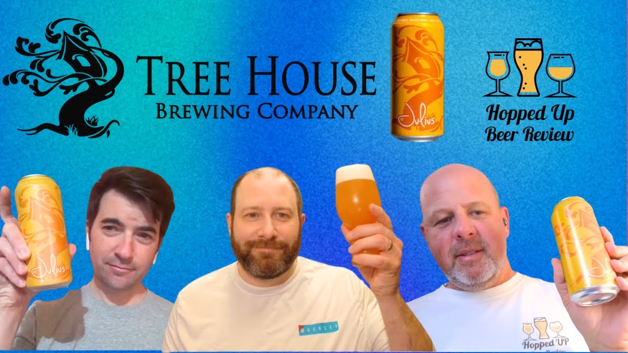 Julius IPA by Tree House Brewing Company 6.8% ABV Beer Review #beer # ...