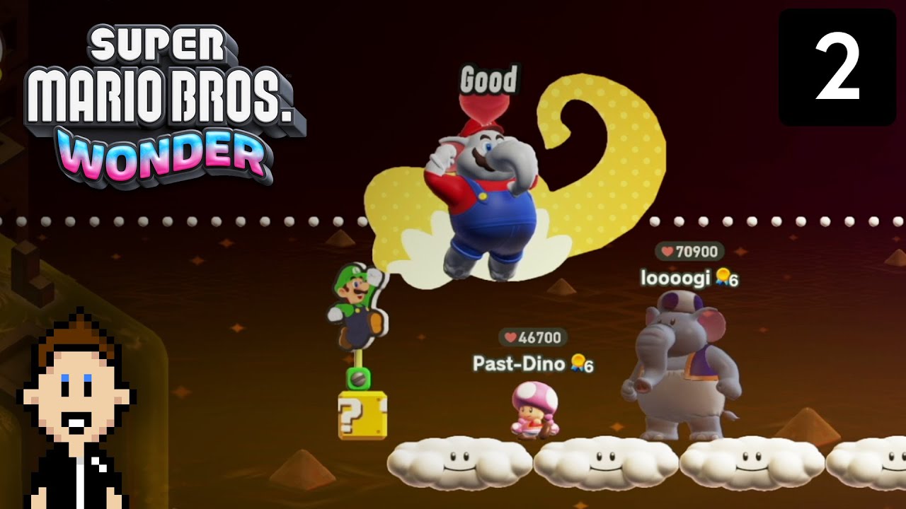 With a little help from friends - Super Mario Bros Wonder Playthrough ...