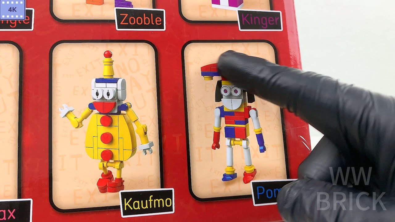 LEGO The Amazing Digital | Unofficial LEGO | Bricks | Unboxing ...