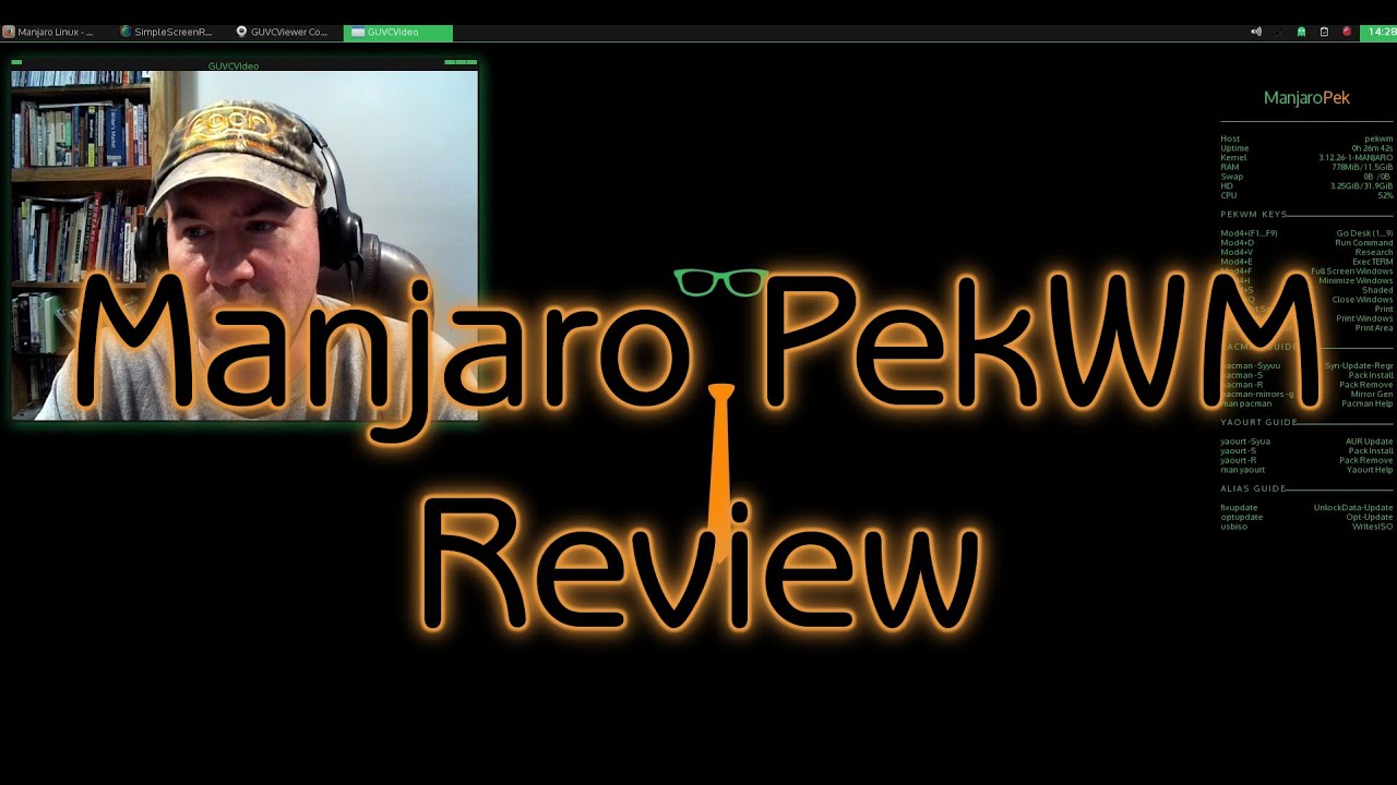 Manjaro PekWM Review - YouTube