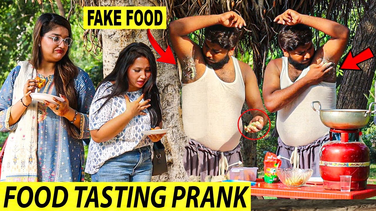 Fake Food Tasting Prank 😜@SmartiesPrankTV - YouTube