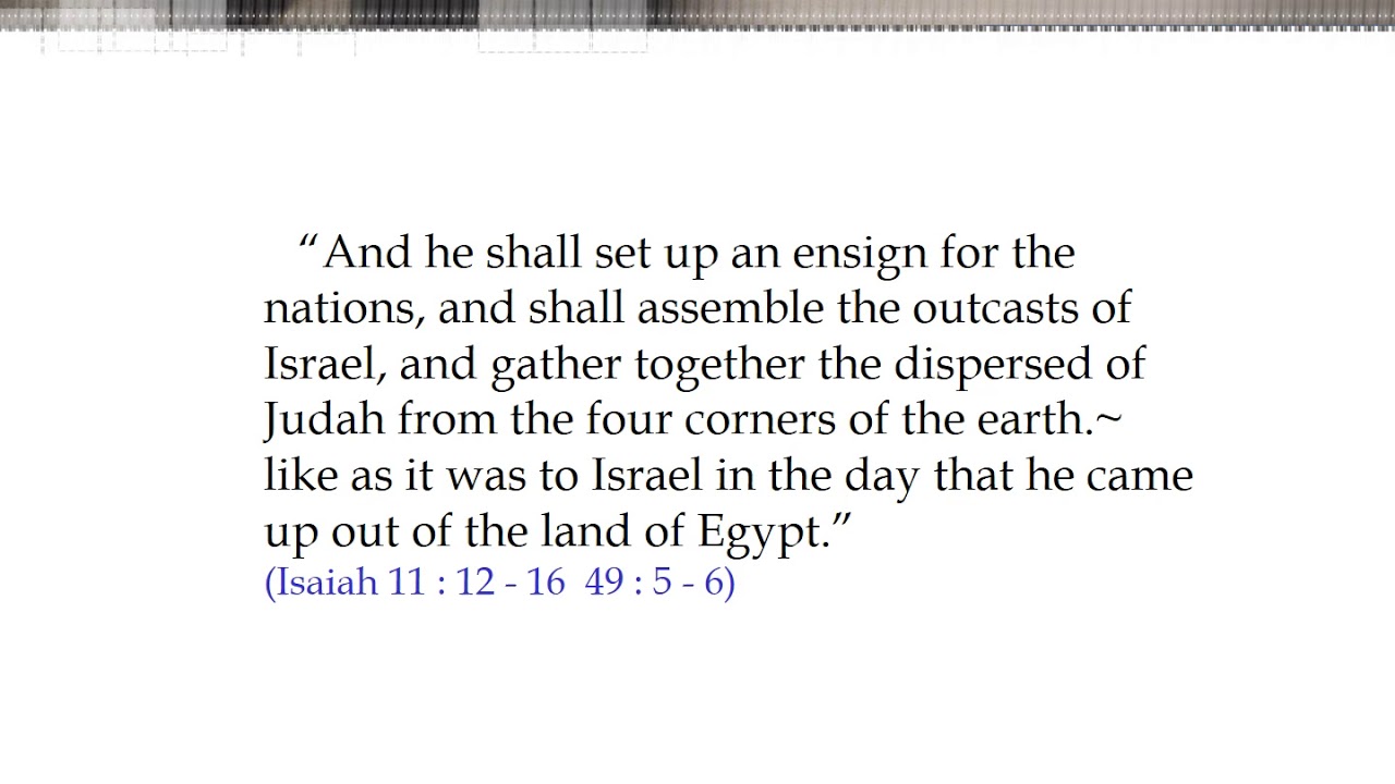 Revelation 7 : 9 - 14 The Great Multitude in White Robes - YouTube