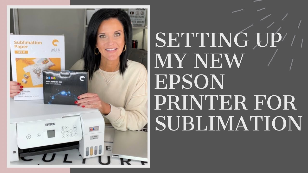 Setting Up Epson Printer For Sublimation YouTube
