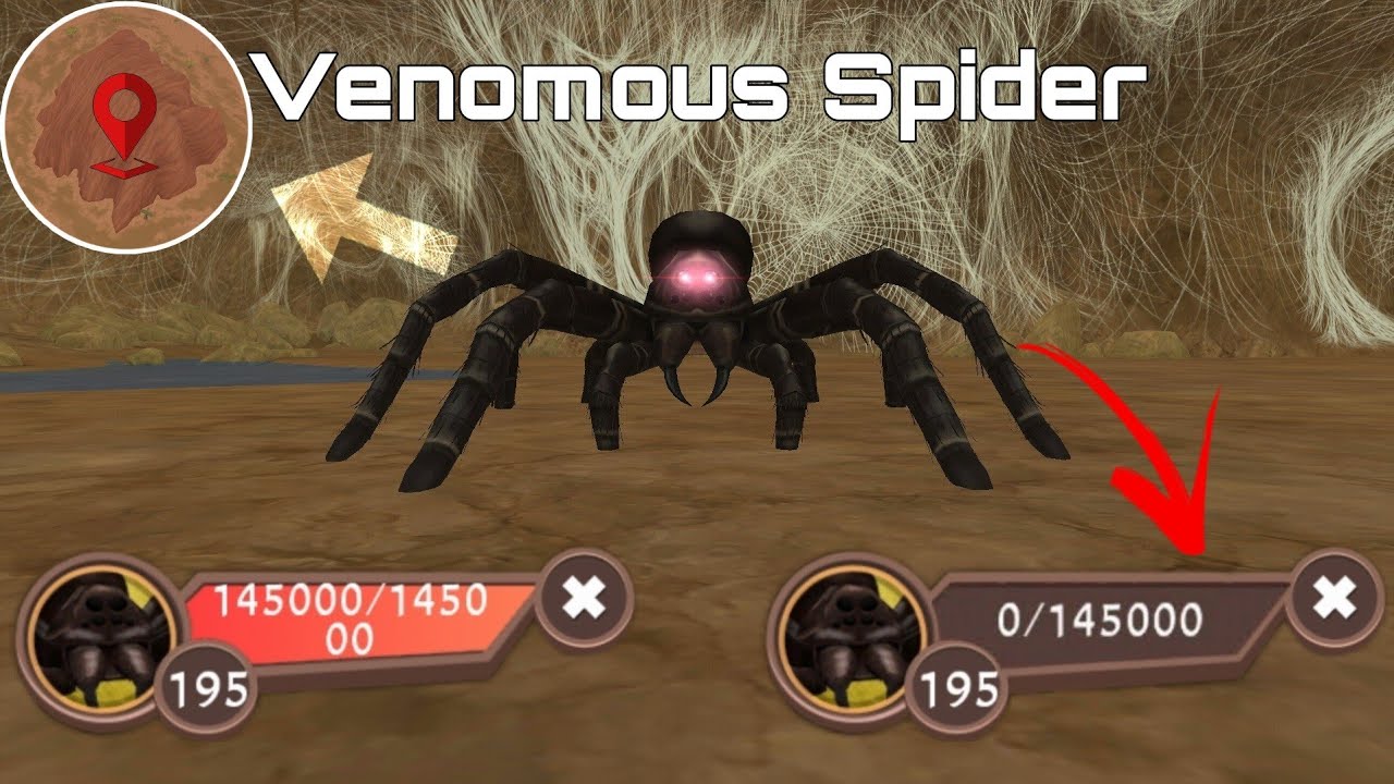 WildCraft Update - Killing New "Venomous Spider" Secret Boss in ...