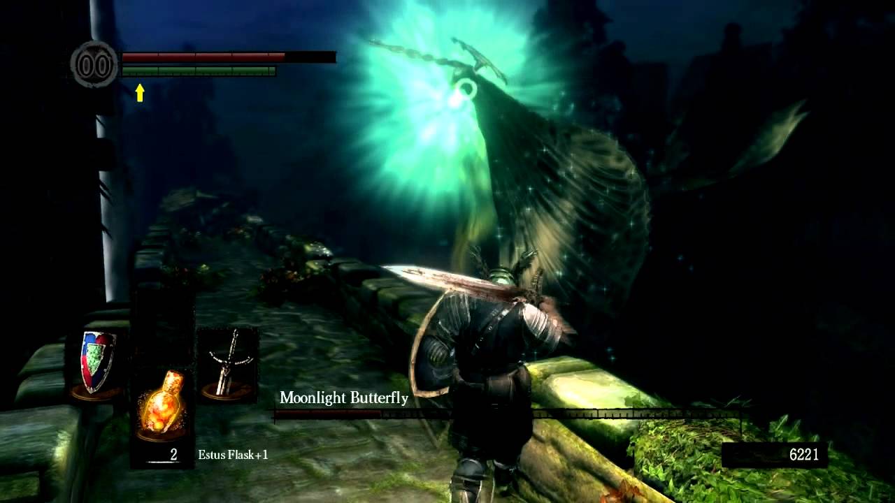 Dark Souls - Moonlight Butterfly Boss Fight - YouTube