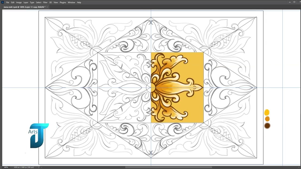 Cloth Design | මේස රෙද්දකට මෝස්තරයක් | jayantha arts - YouTube