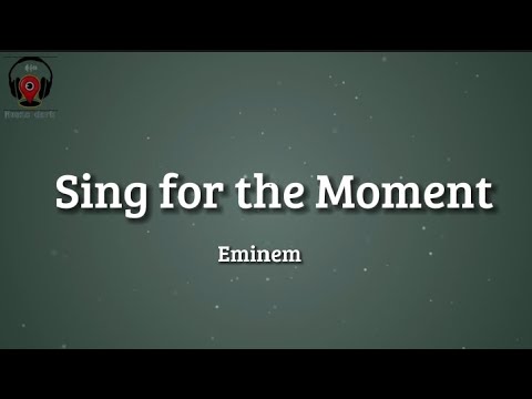 sing for the moment - Eminem| lyrics - YouTube