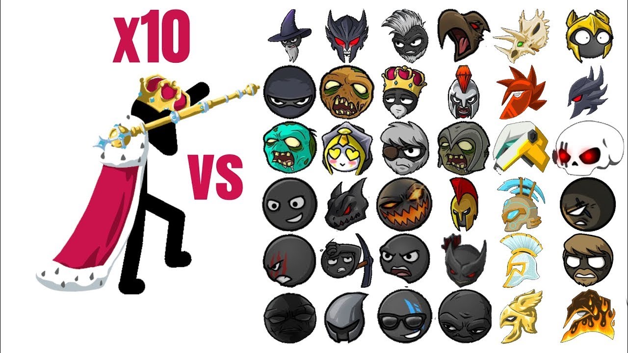 Stick War SAGA : Max Population Army Takes on 10 Kings! - YouTube