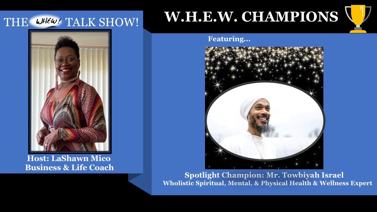 The WHEW 😅 Talk Show with Spotlight Champion 🤩 Towbiyah Israel 🏆 - YouTube